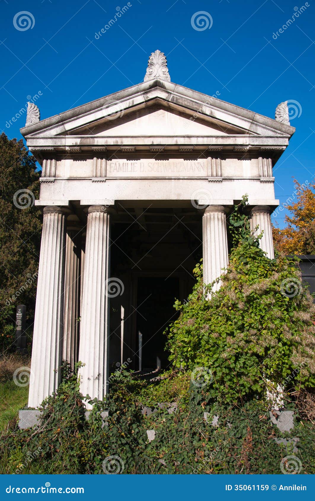 Central Cemetery in Vienna, Austria Stock Image - Image of historic ...