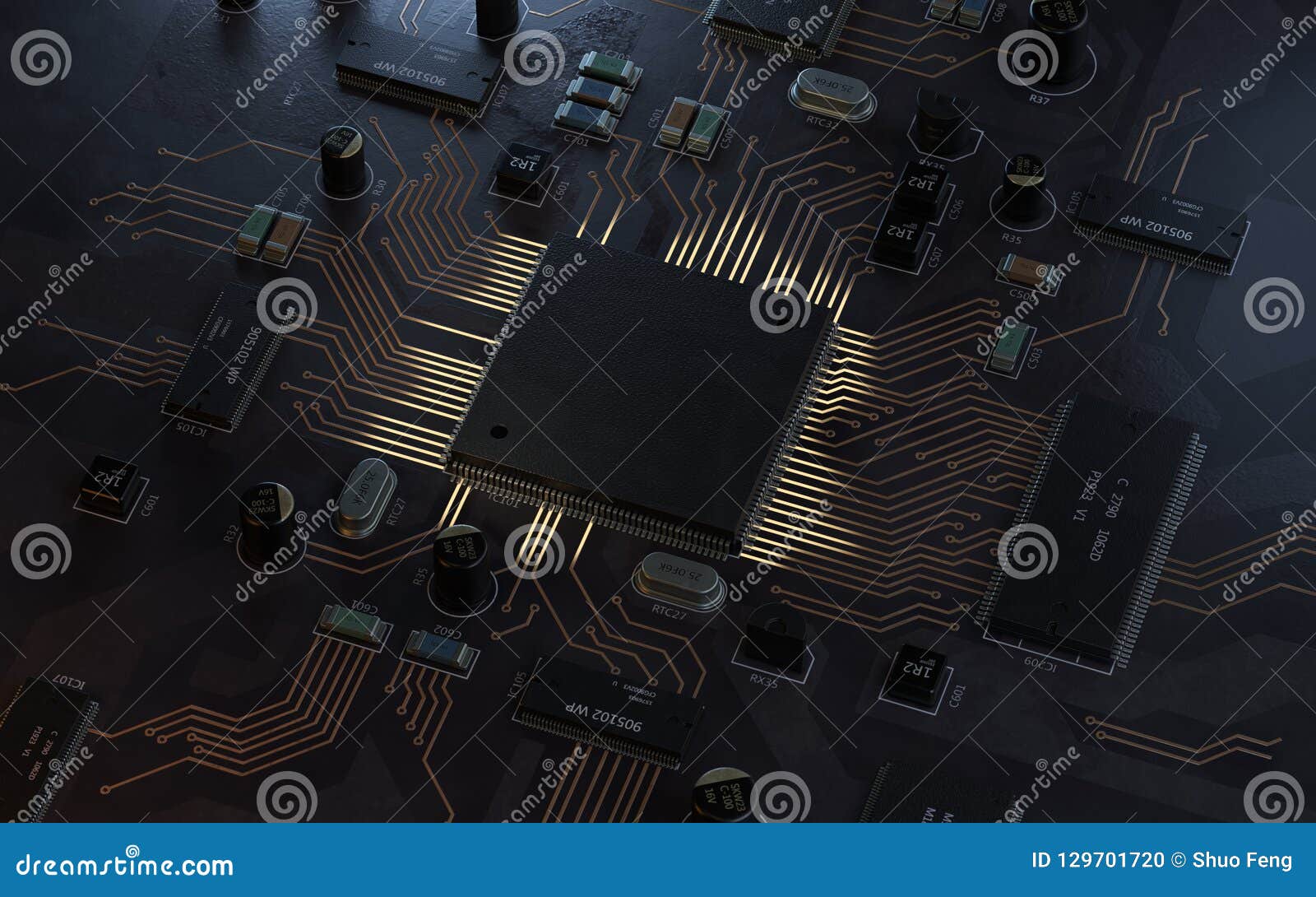 Central Computer Processors CPU Concept Stock Illustration ... Central Computer Processors CPU Concept Stock Illustration ...