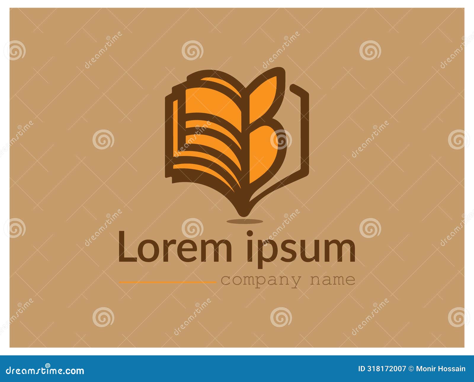 Book logo design stock vector. Illustration of emblem - 318172007