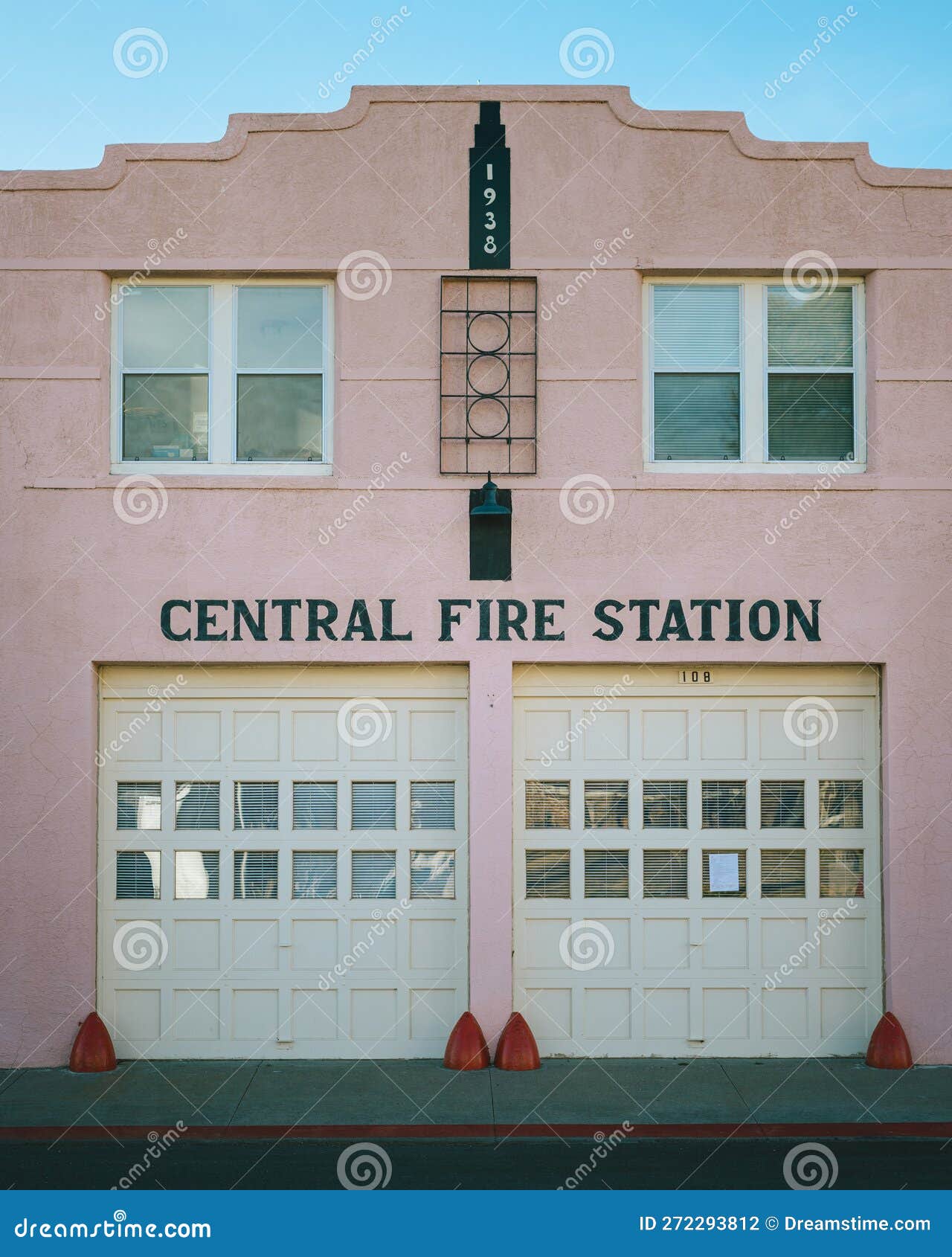 Central Fire Station, Marfa, Texas Editorial Photography - Image of ...