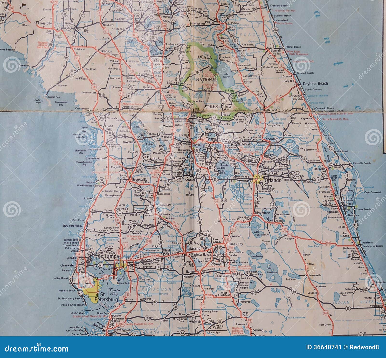 Interstate Map Florida