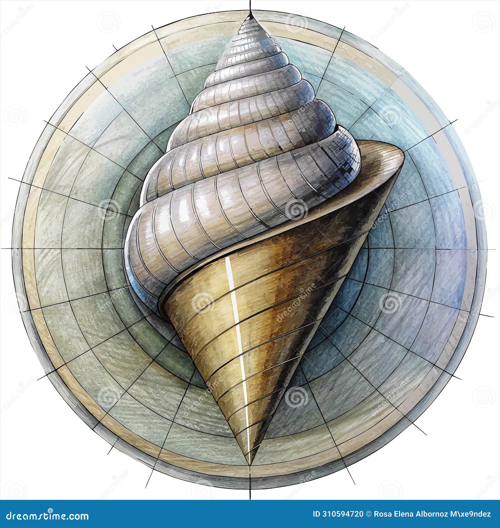 Exquisite Three-Dimensional Spiral Art: a Captivating Resemblance To ...