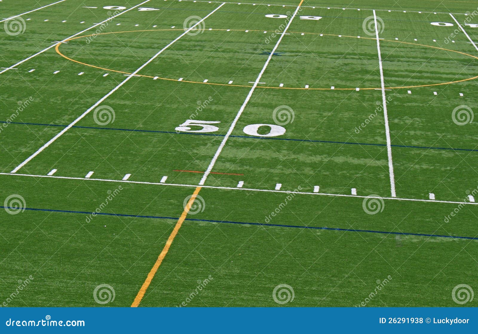 Central Football Field stock photo. Image of yard, outdoor - 26291938