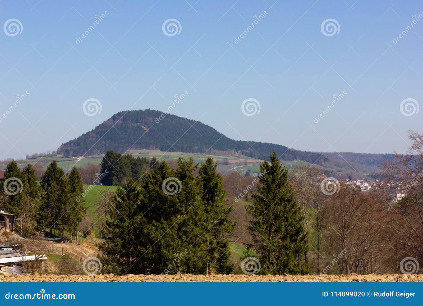 Central German Uplands stock photo. Image of green, beautiful - 114099020