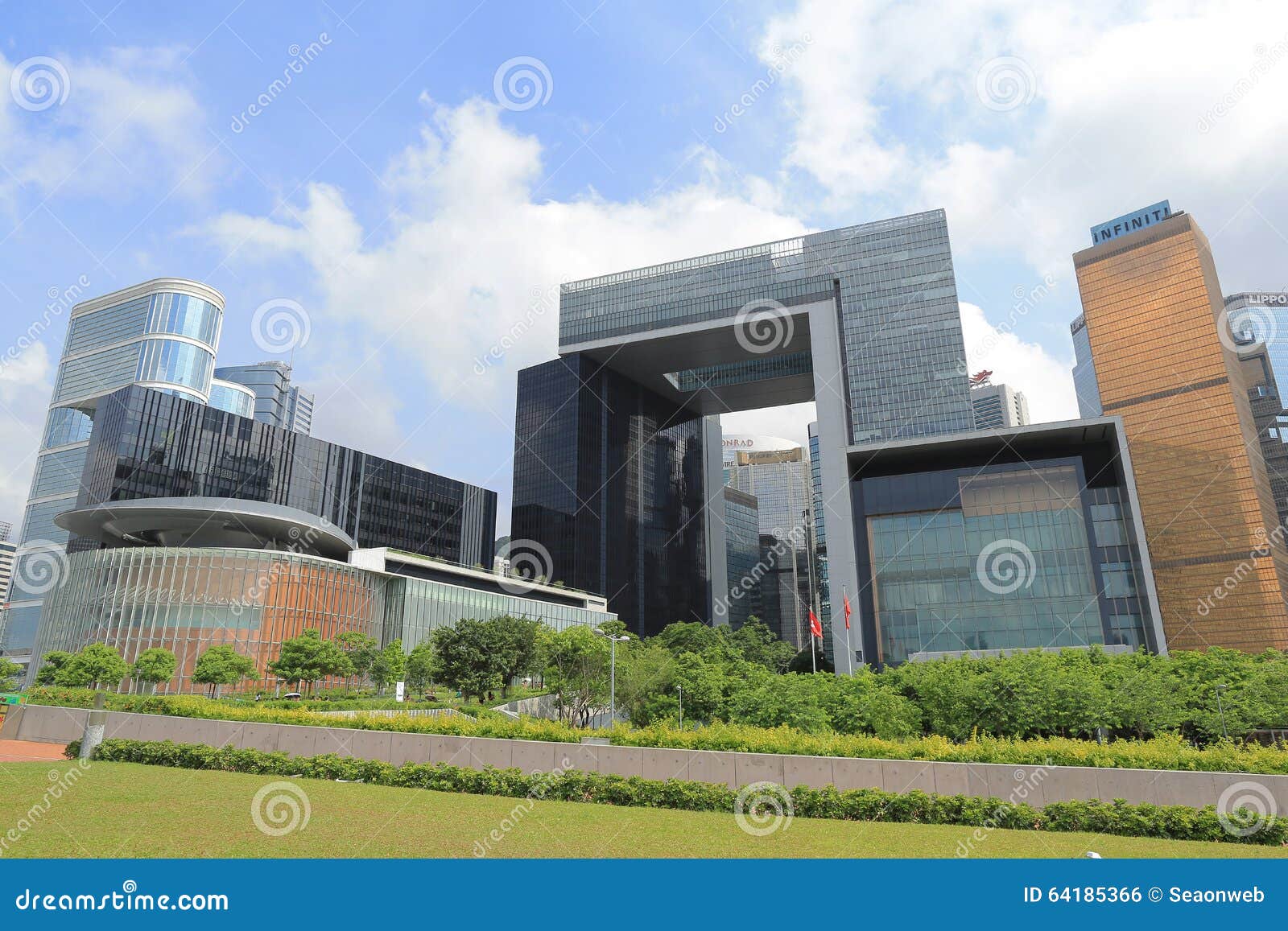 Central Government Complex on July Editorial Photo - Image of building ...