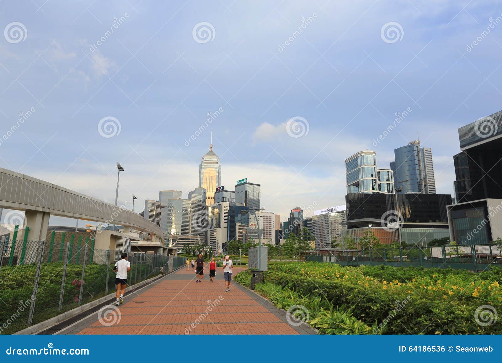 Central Government Complex and Office Buildings in Hong Kong Editorial ...