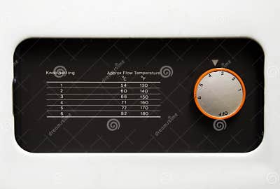 Central Heating Dial stock image. Image of dial, warmth - 8252679