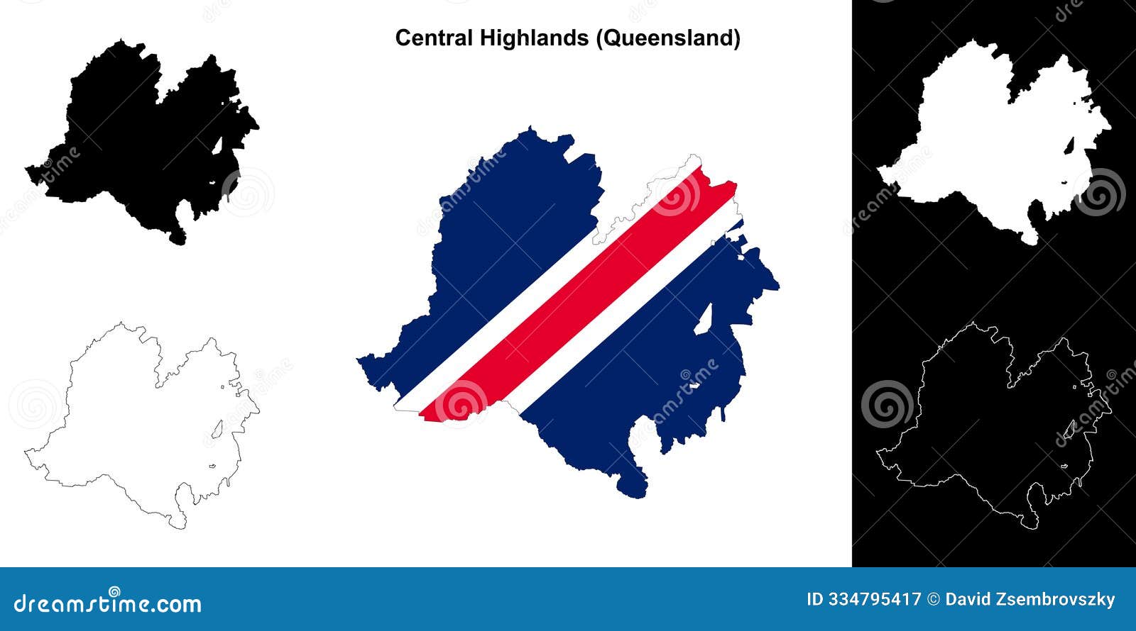 Central Highlands Region (Commonwealth Of Australia, Queensland State ...