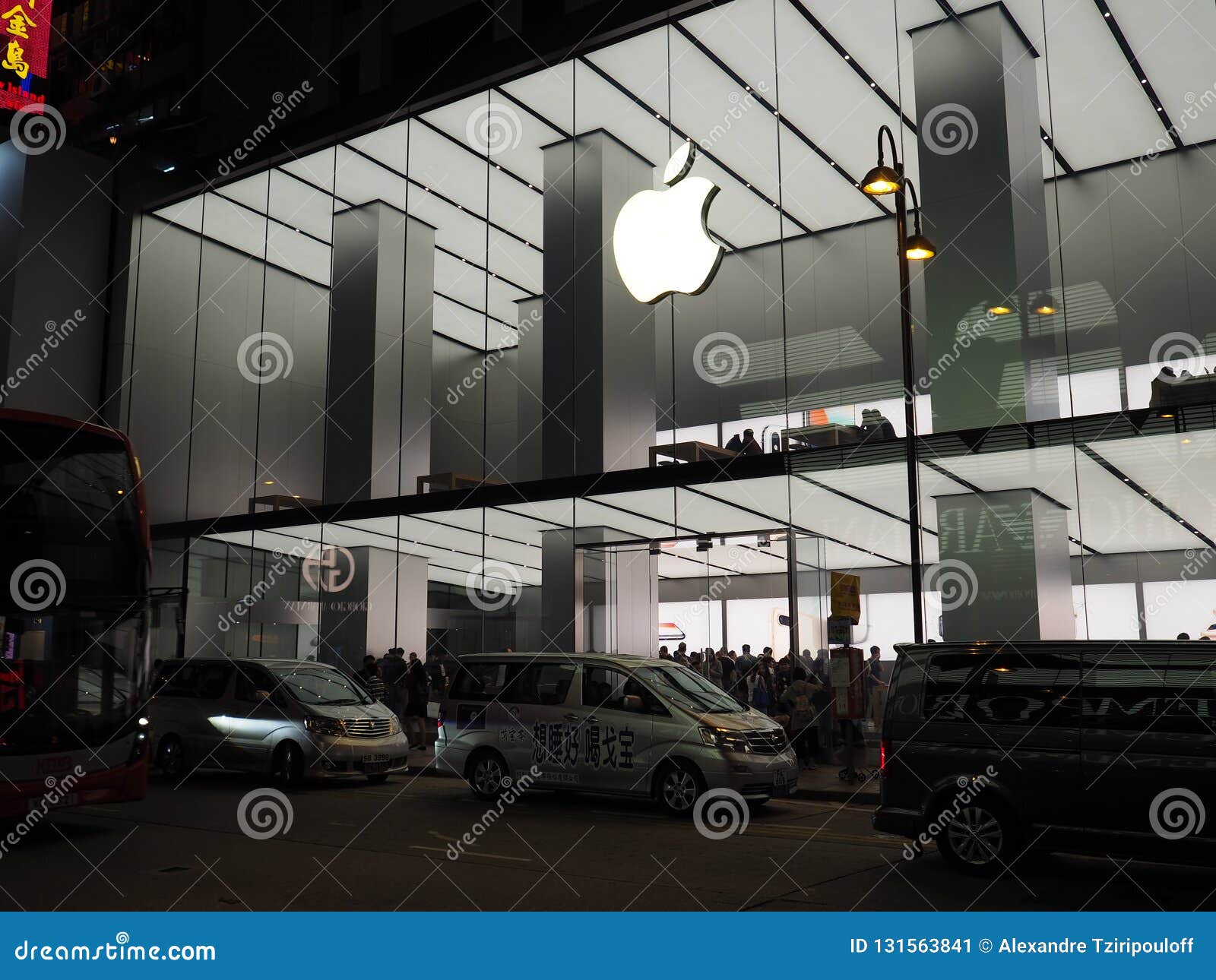 An Image of the Apple Store in Hong Kong Editorial Photo - Image of ...