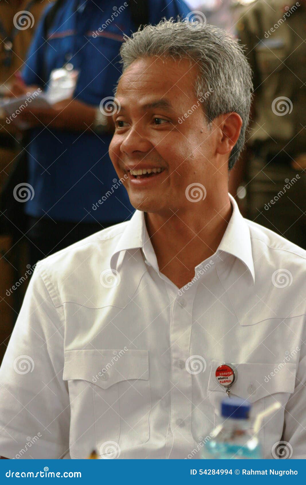 Central Java Governor Ganjar Pranowo Editorial Stock Image - Image of ...