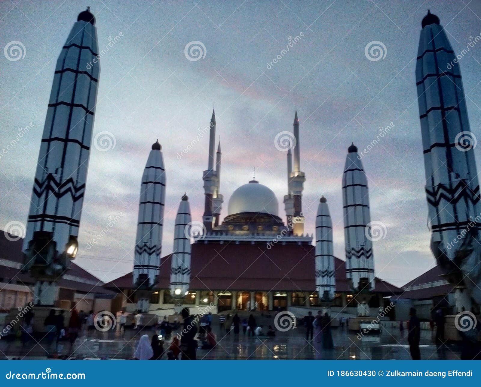 Tourism in the City of Semarang Religious Buildings, the Great Mosque ...