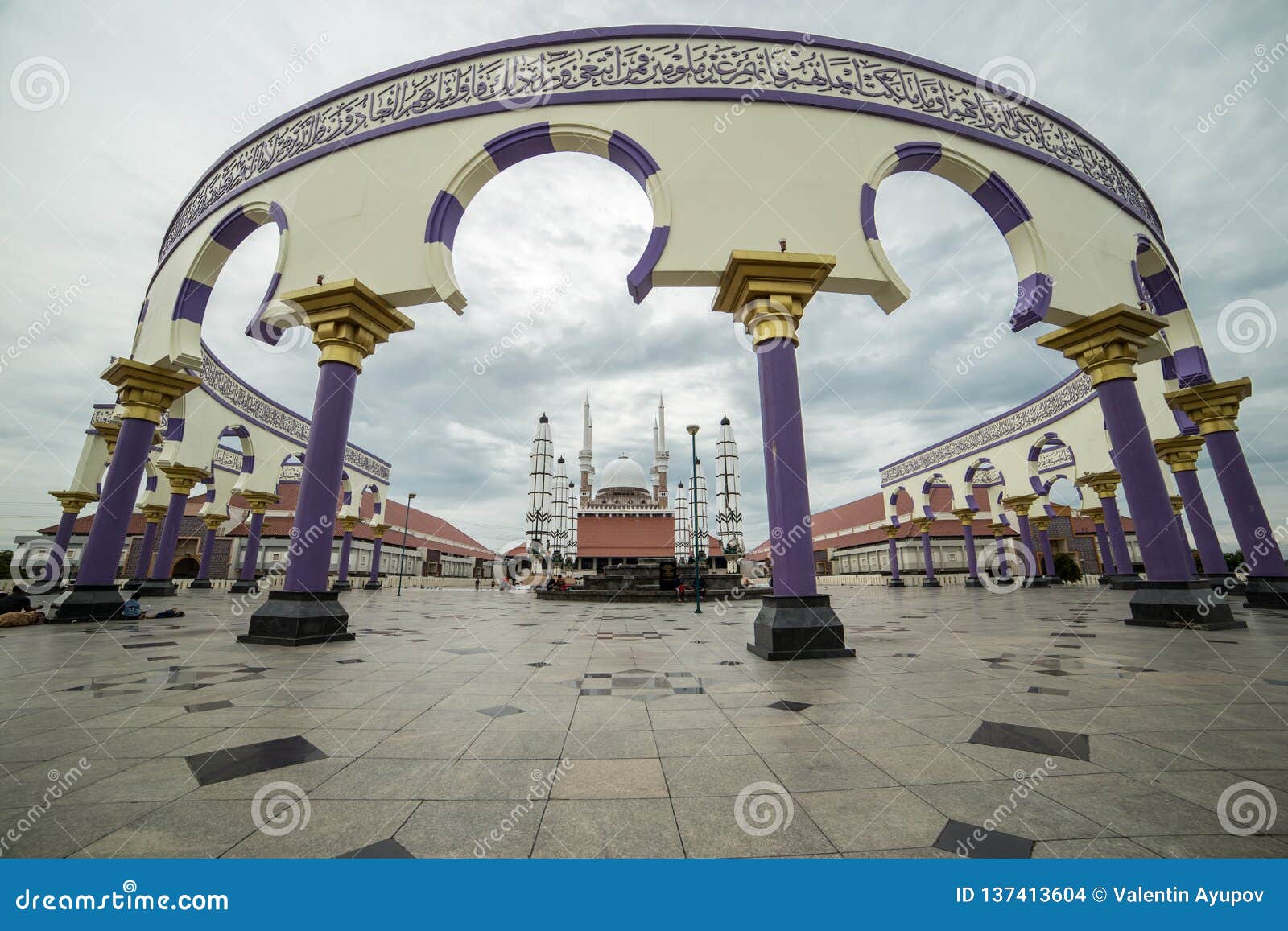 The Central Java Great Mosque, As the Biggest Mosque in Central Java ...