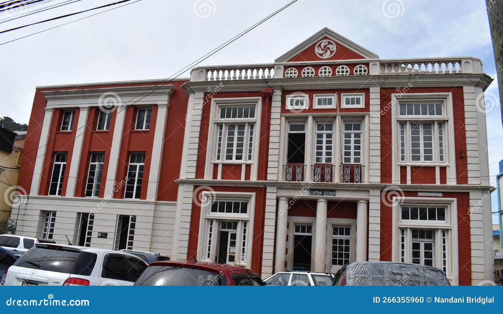 Central Library of St. Lucia, Castries Editorial Image - Image of plaza ...