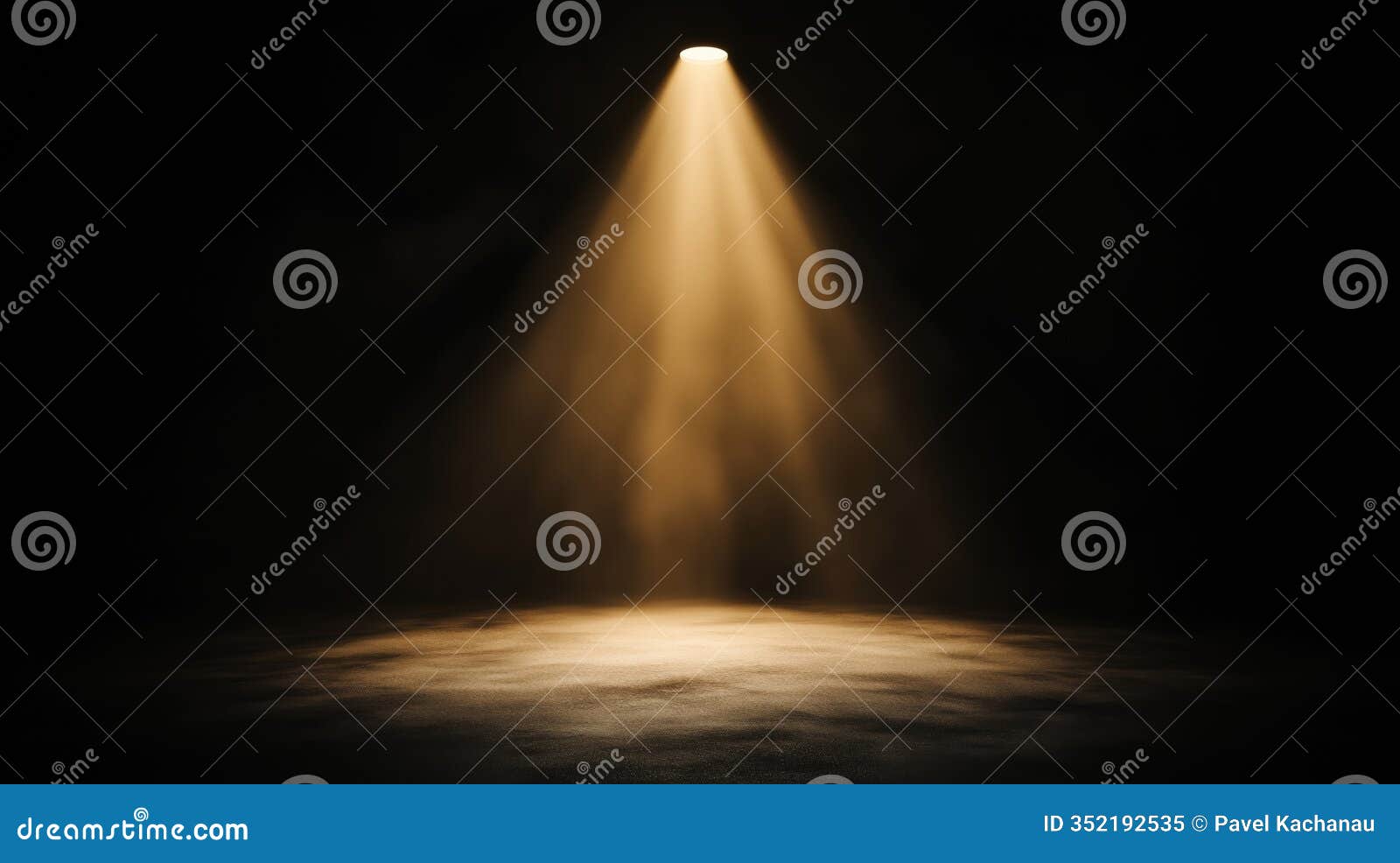 A Central Light Source Casts a Warm Glow, Illuminating the Darkness ...