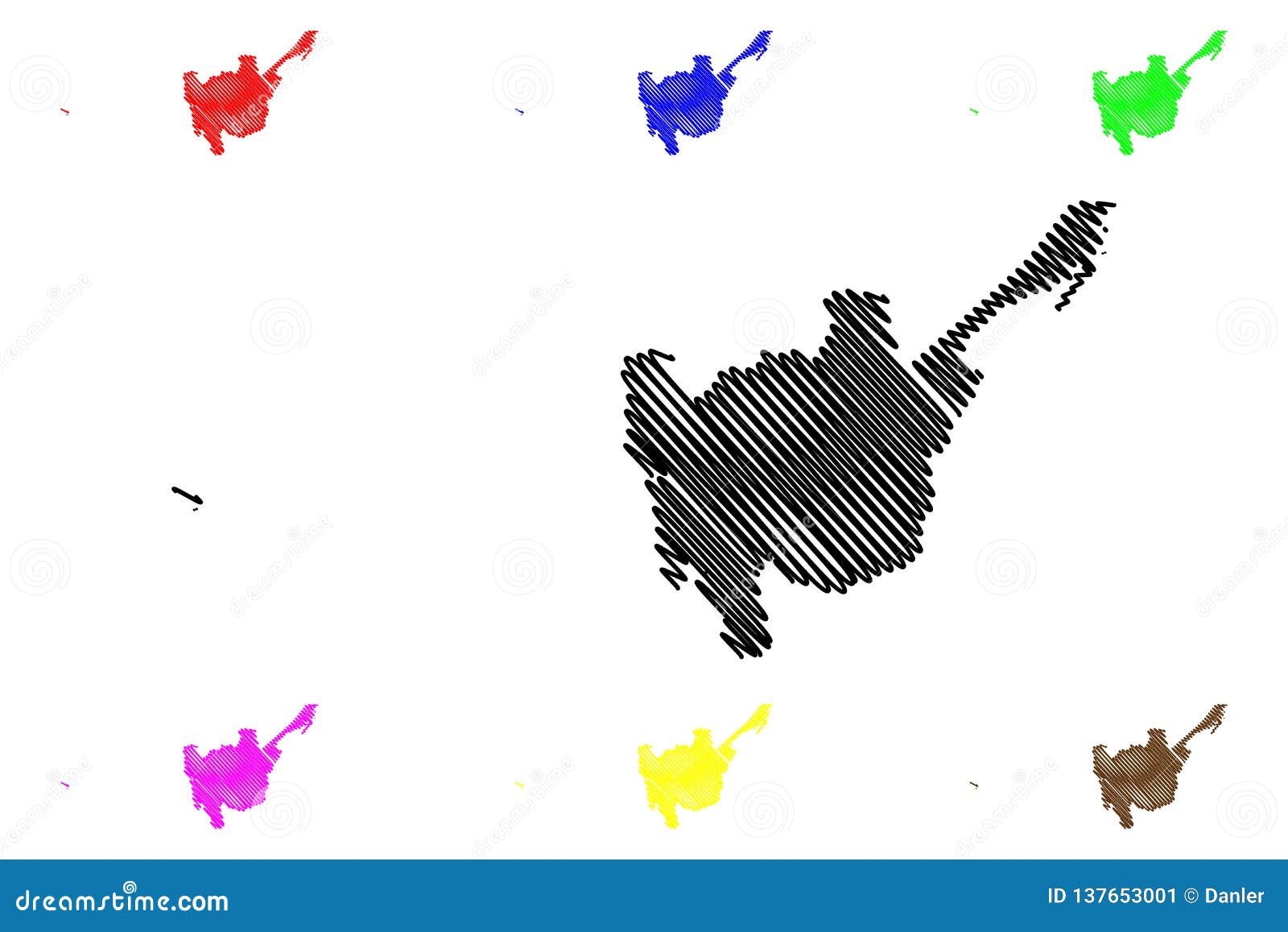 Central Luzon Region Location Within Philippines 3d Map Vector ...