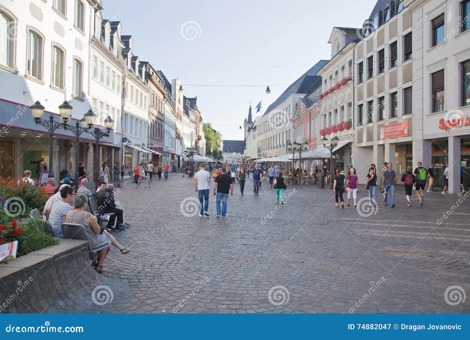 Central Market Square,Trier Editorial Photography - Image of public ...