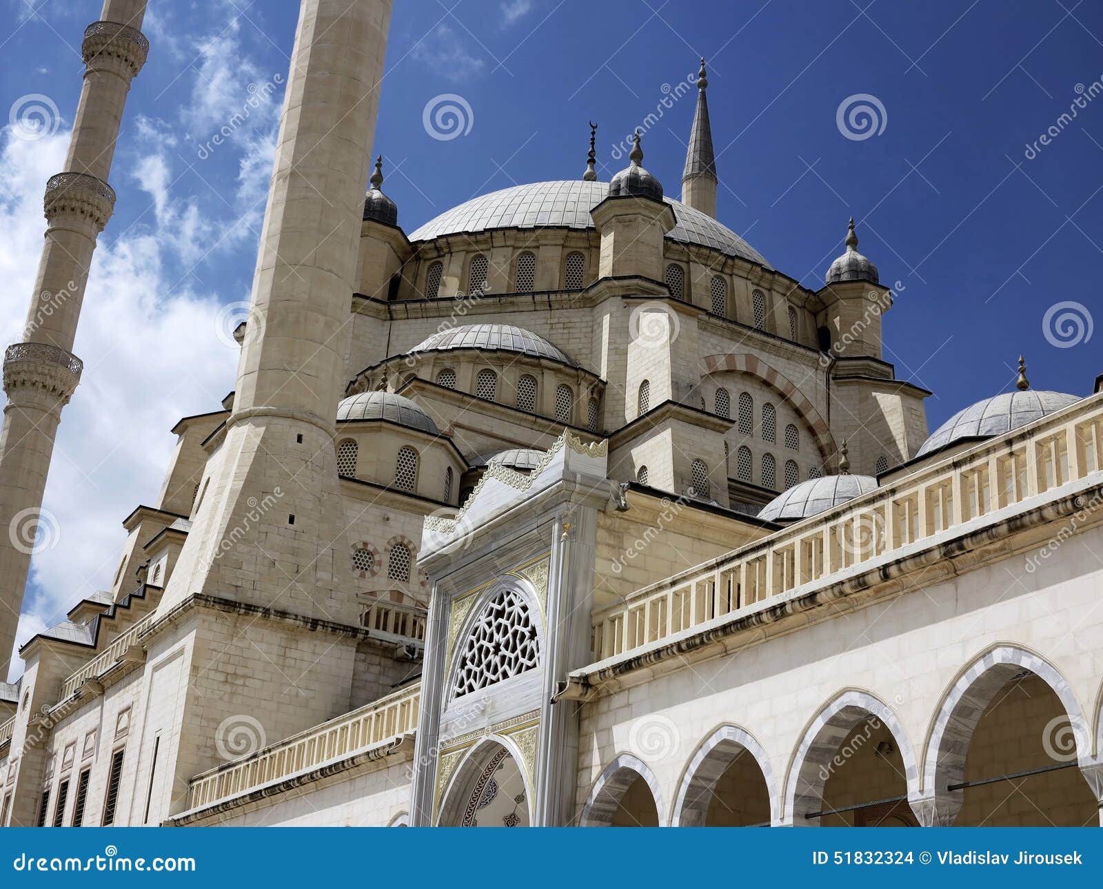 Central Mosque in Adana, Turkey Stock Photo - Image of sabanci, east ...