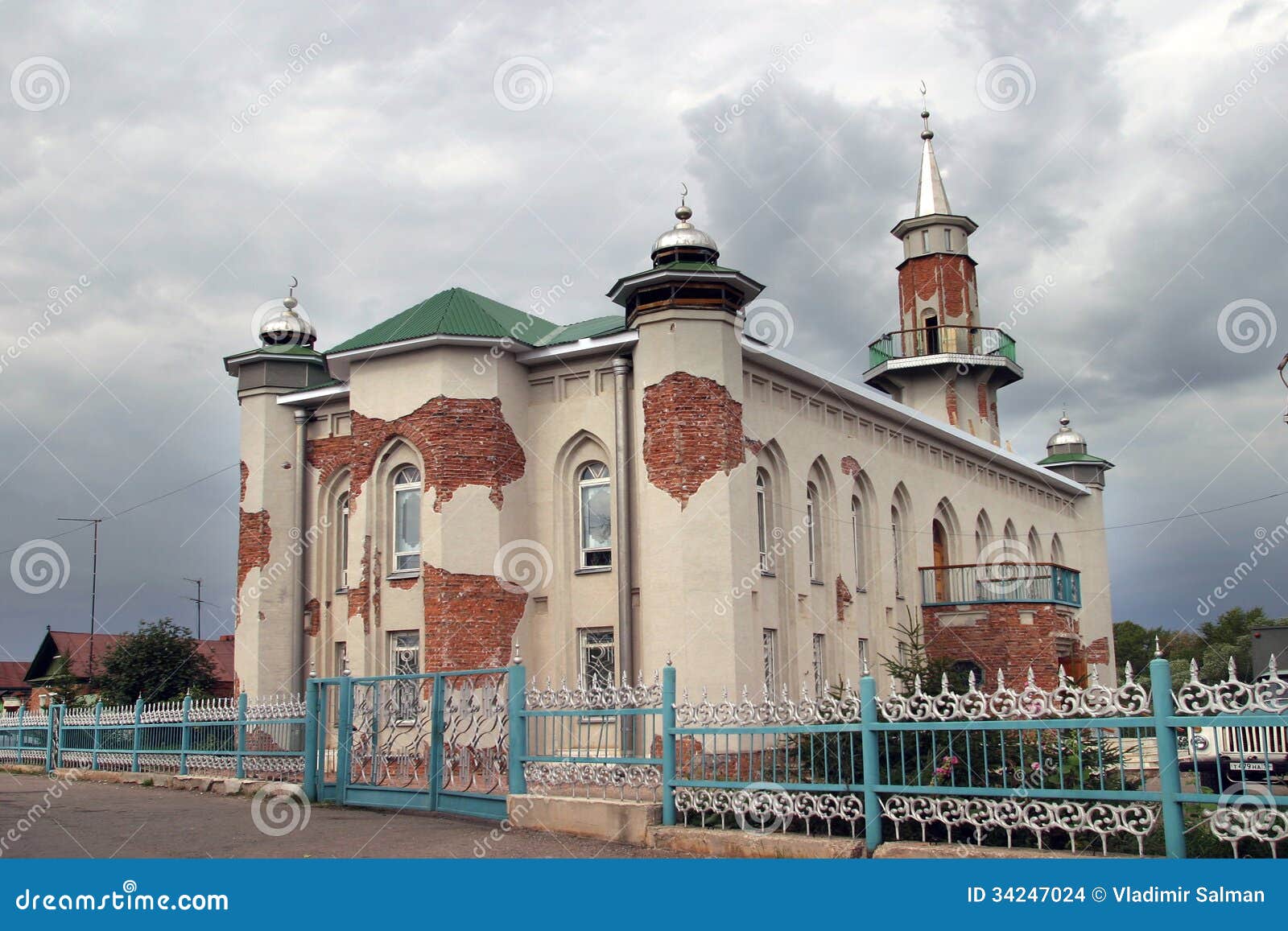 Central Mosque in Bugul ma editorial stock image. Image of russia ...