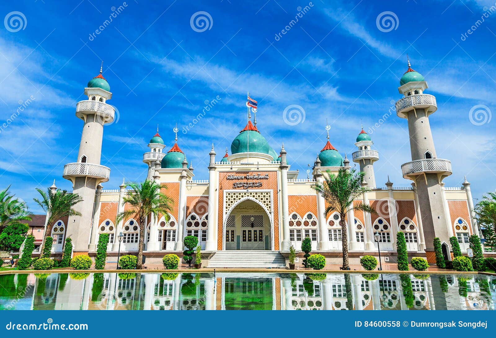 Central Mosque of Pattani Southern Thailand Stock Photo - Image of ...