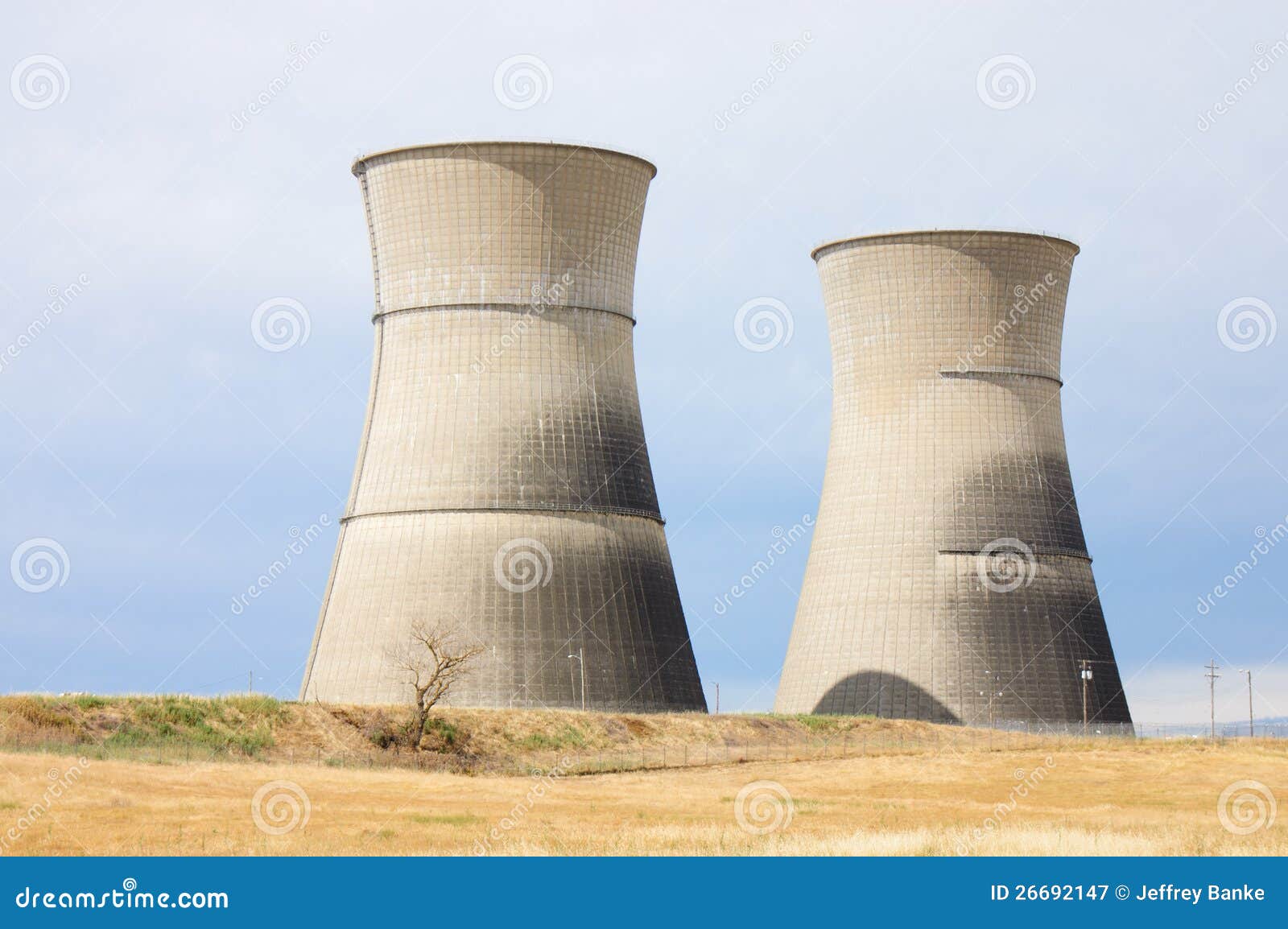 Central nuclear imagen de archivo. Imagen de industrial - 26692147