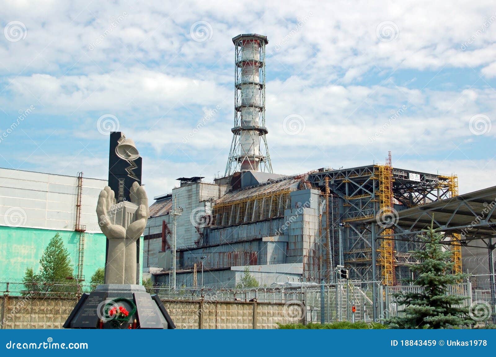 Central Nuclear De Chernobyl Imágenes de archivo libres de regalías ...