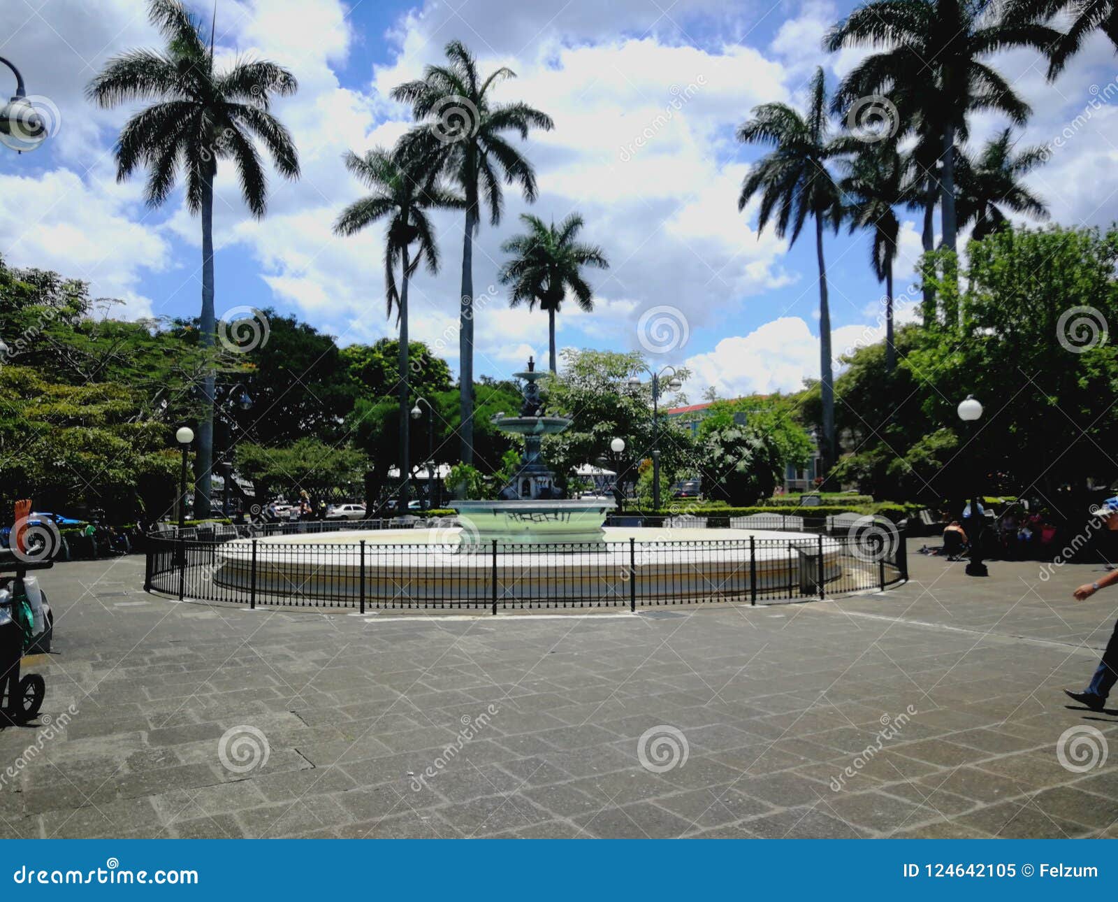 Central Park Heredia, Costa Rica Imagen editorial - Imagen de central ...