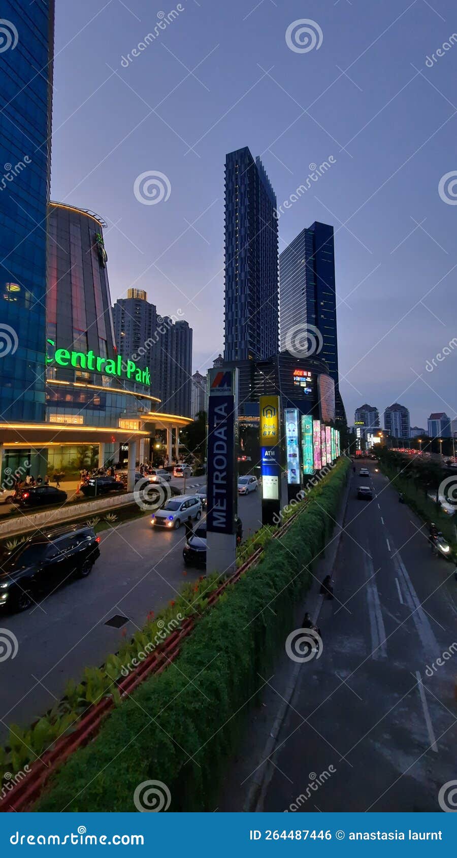 CENTRAL PARK MALL JAKARTA editorial photo. Image of view - 264487446
