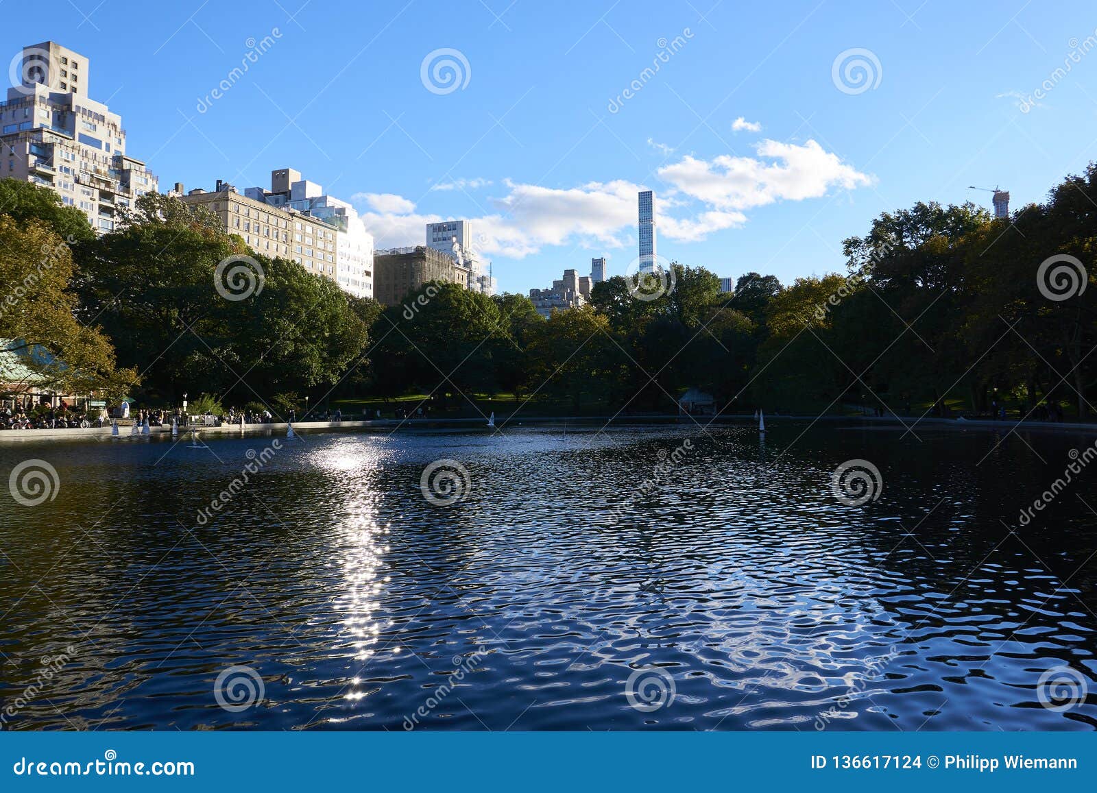 Central Park Sea with a Sunset Stock Photo - Image of acapulco, sunrise ...