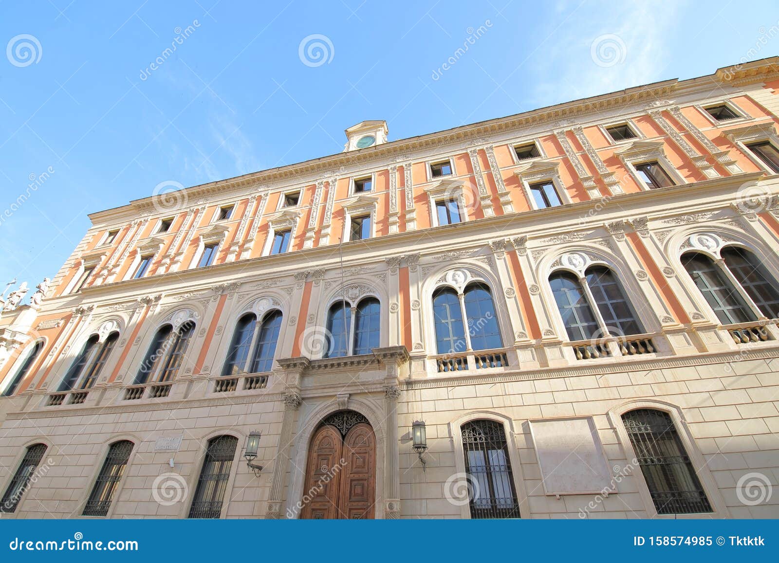 Central Post Office Rome Italy Stock Image - Image of office ...