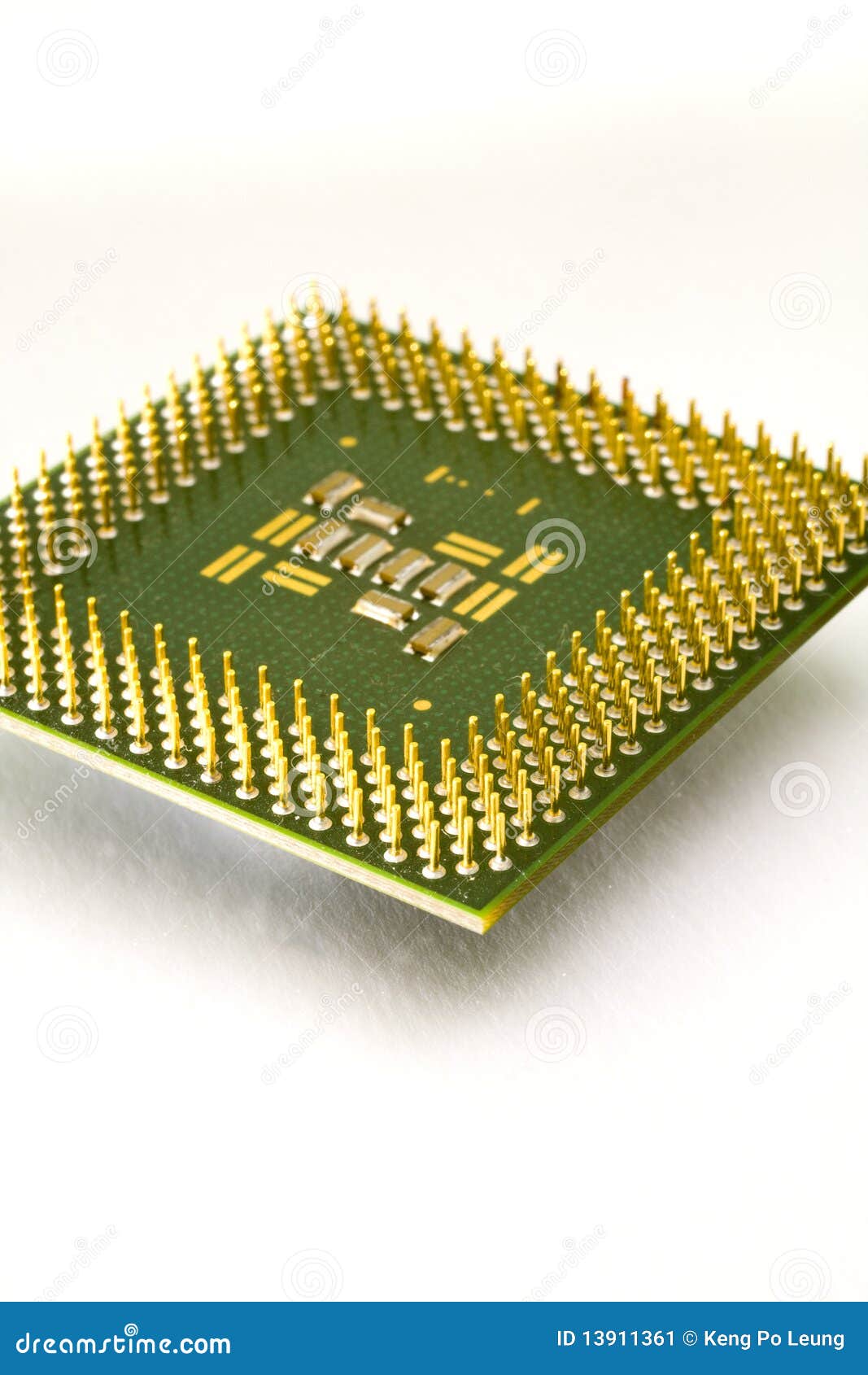 Central processing unit stock image. Image of computer - 13911361