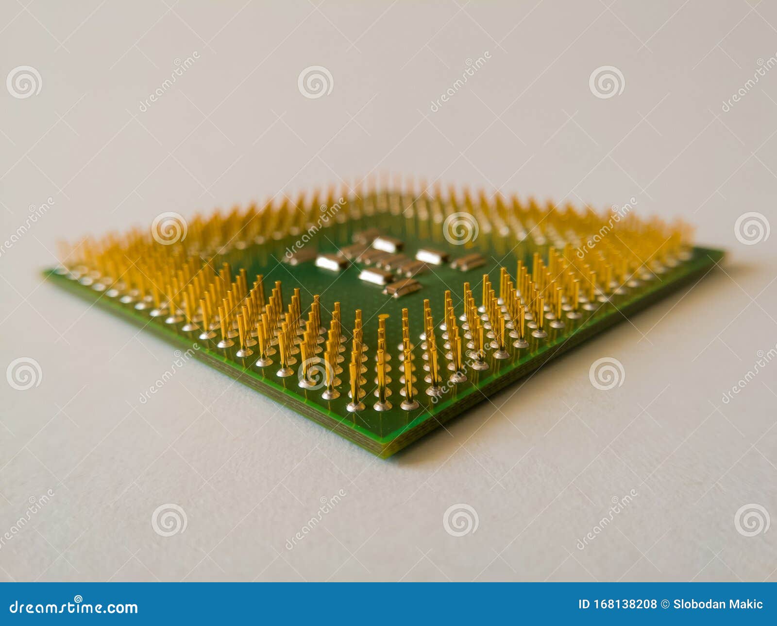A Central Processing Unit CPU Stock Photo - Image of main, microchip ...