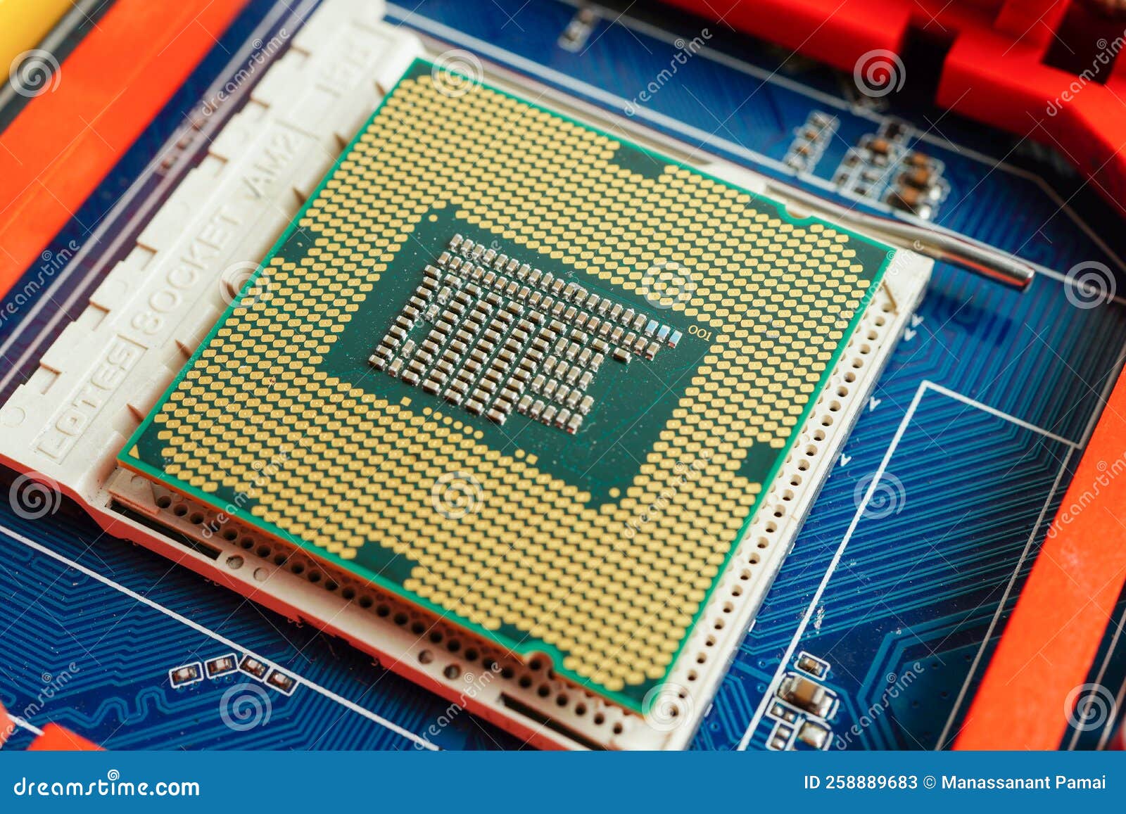 Central Processing Unit, CPU Chip Processor of Computer Mainboard ... Central Processing Unit, CPU Chip Processor of Computer Mainboard ...