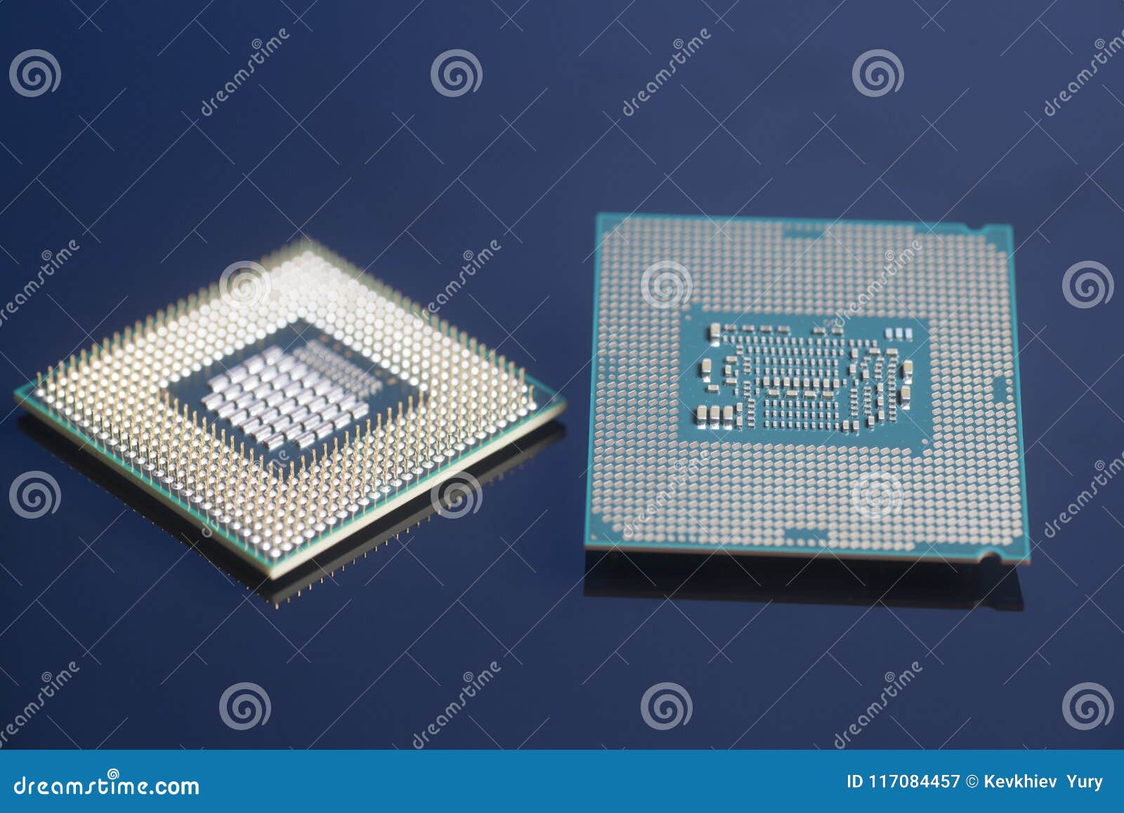 Central Processing Unit CPU Processors Microchip Stock Image - Image of ...