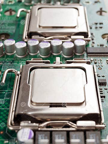 Central Processing Unit CPU Server Computer before Installing ...