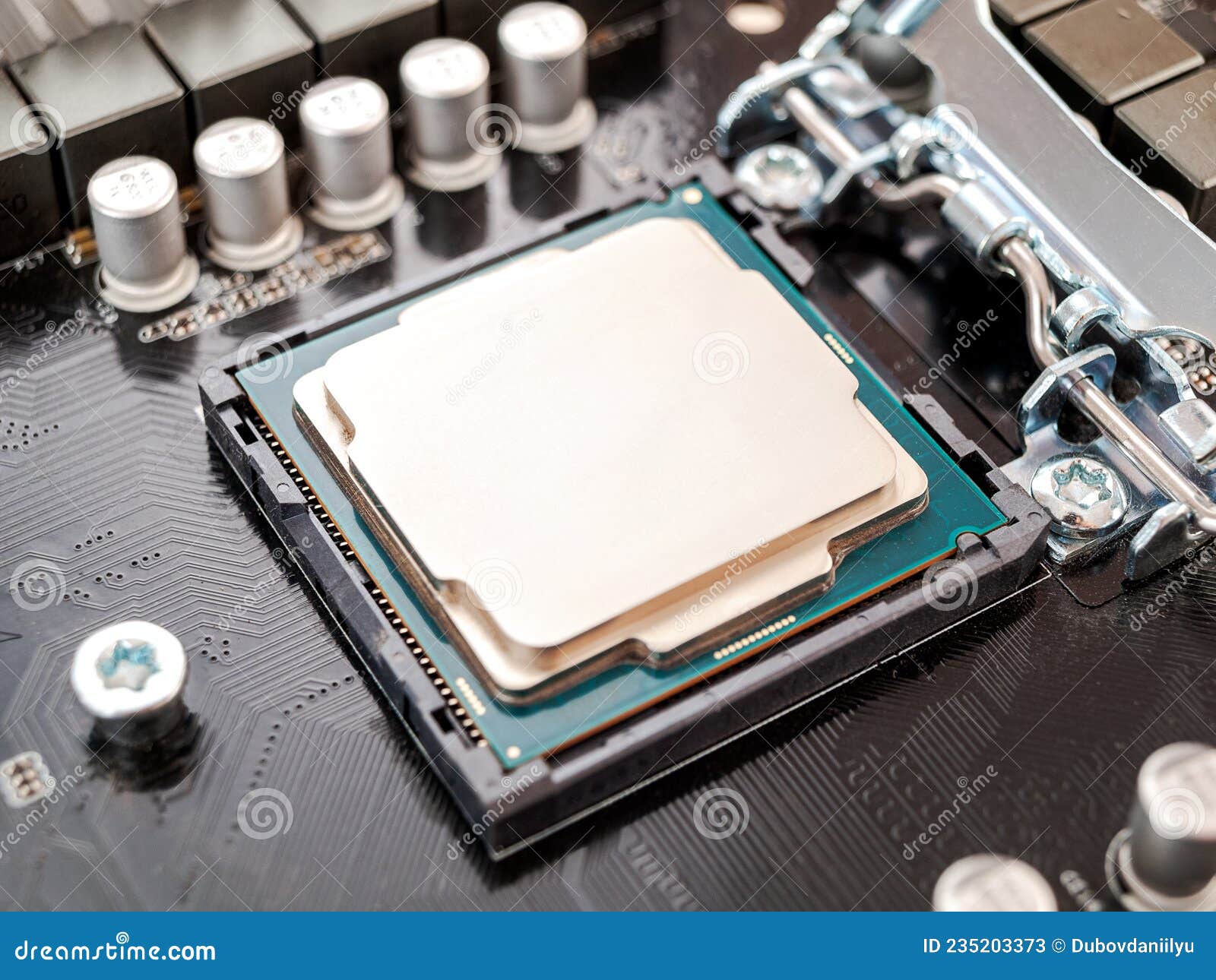 A Central Processor Device A Cpu An Electronic Unit Or An Integrated Circuit That Executes