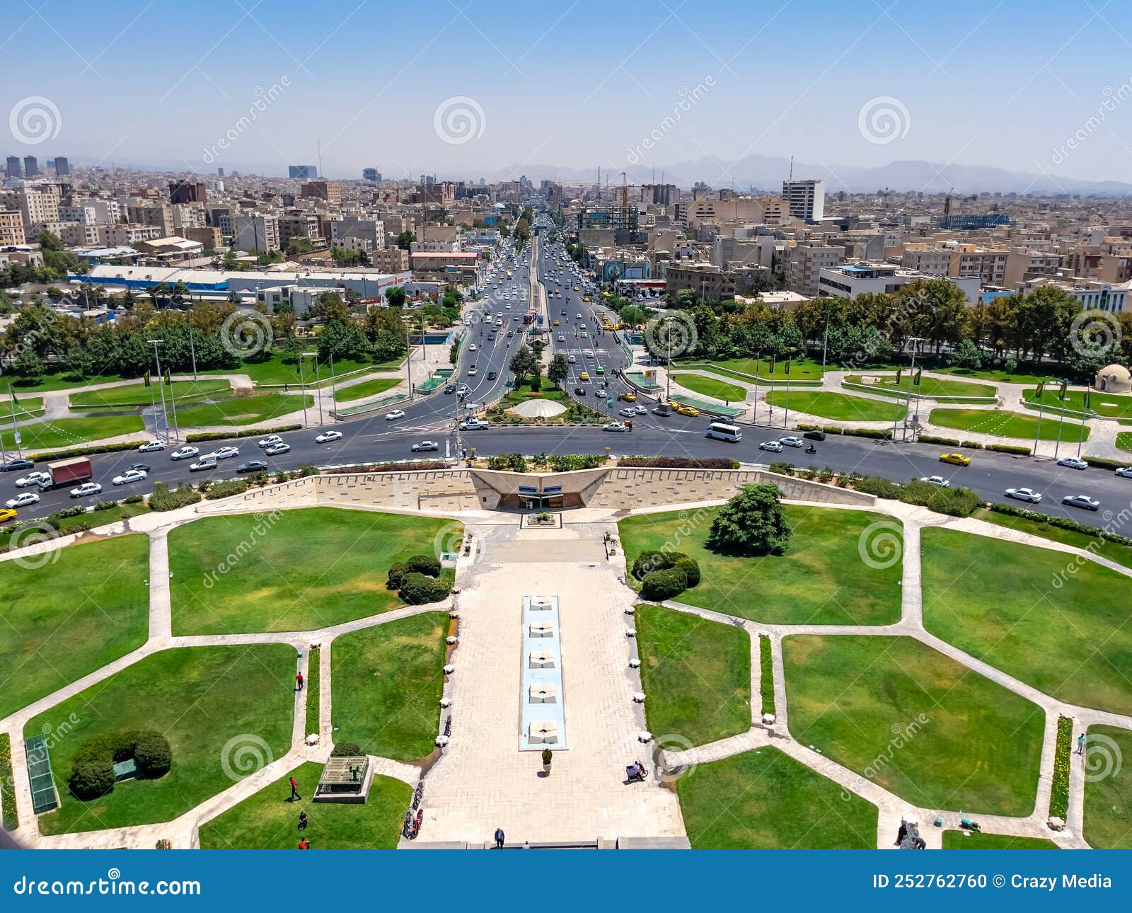 Central Sights of Tehran, Capital of Iran Stock Photo - Image of ...