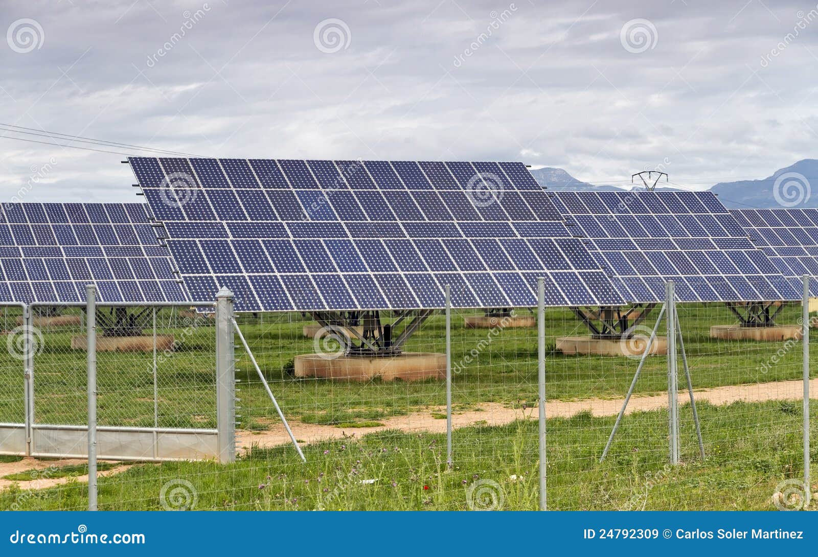 Central solar stock image. Image of global, power, electric - 24792309