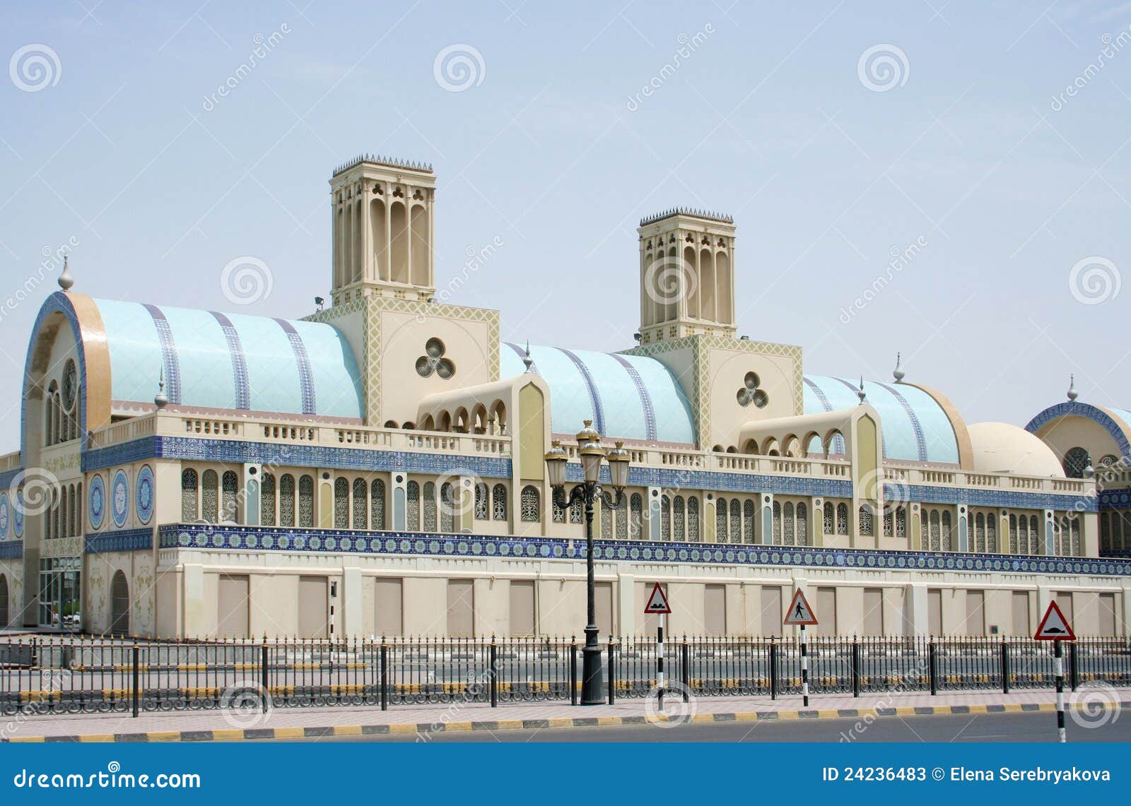 Central souk, Sharjah stock image. Image of souk, landmark - 24236483