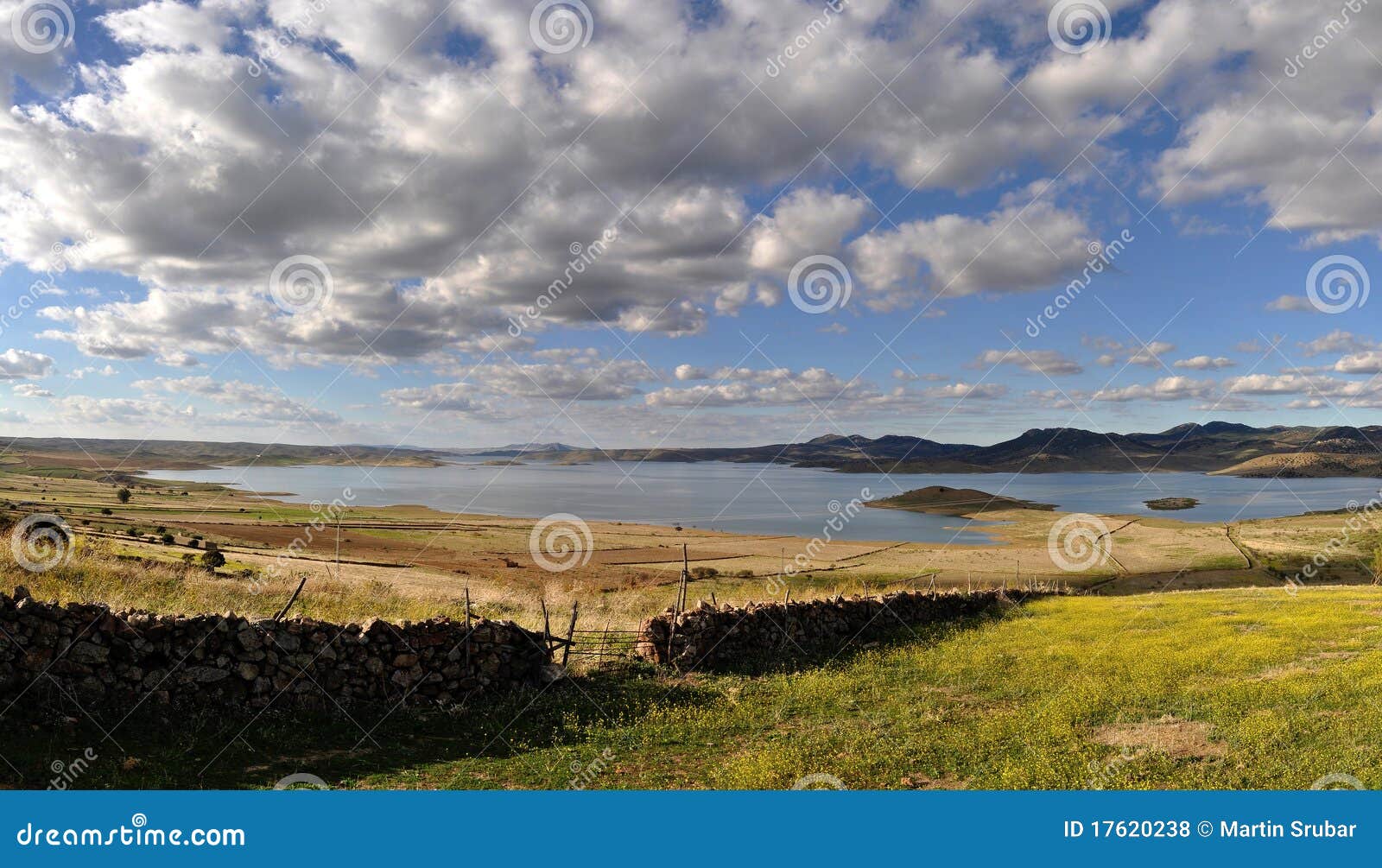 Central Spain stock photo. Image of central, clouds, plains - 17620238