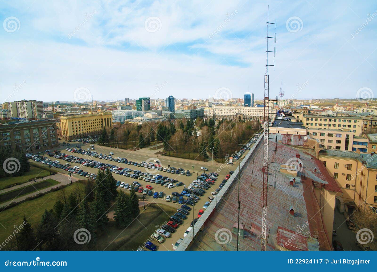 Central square of city stock image. Image of light, lawns - 22924117