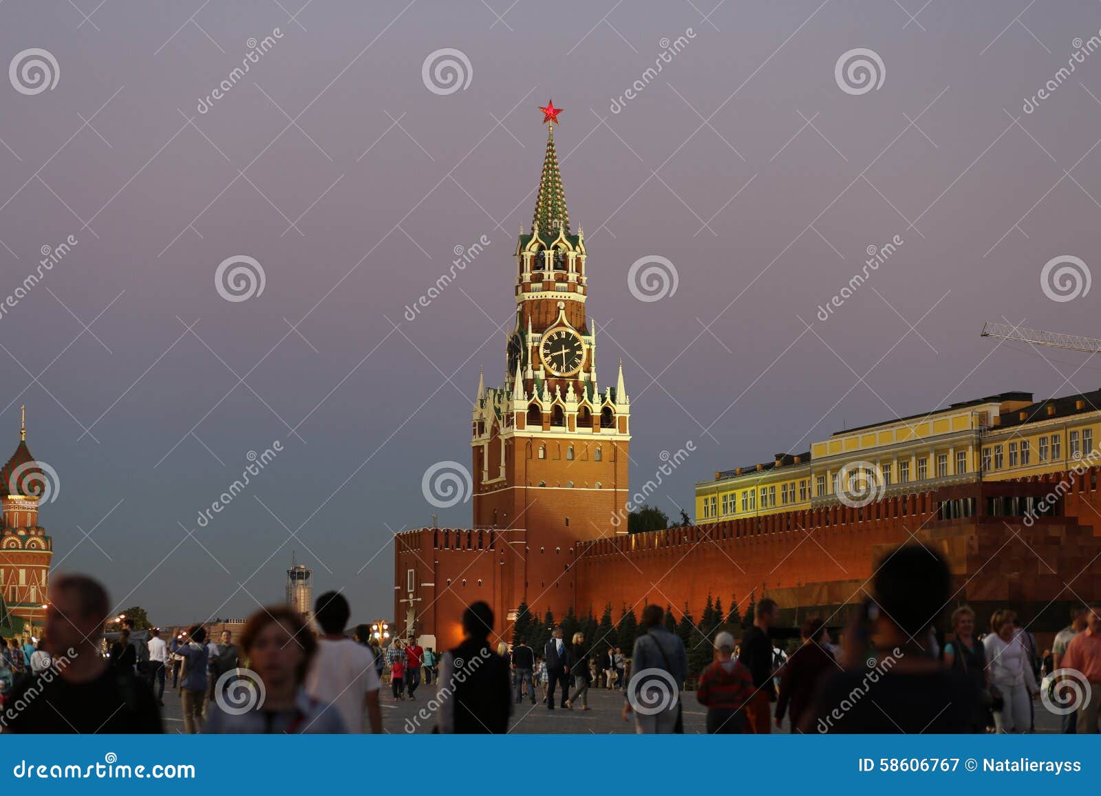 The Central Square of Moscow Editorial Photography - Image of kremlin ...