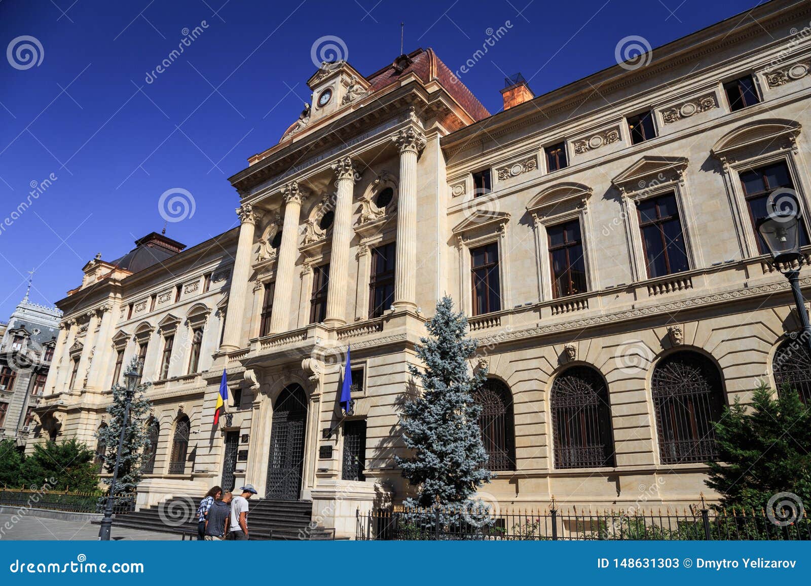 Central University Library. Bucharest City, Romania Editorial Stock ...