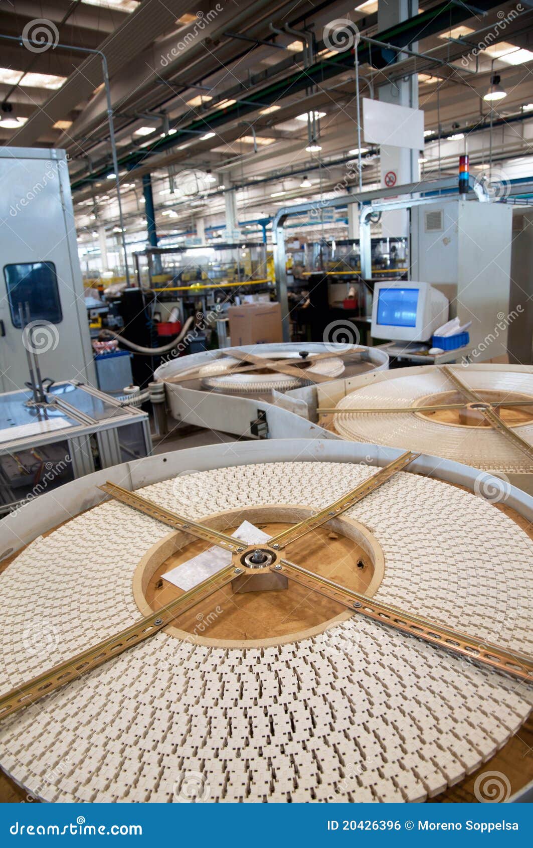 Centrale Moderne D'usine Automatisée Photo stock - Image du contrôle ...