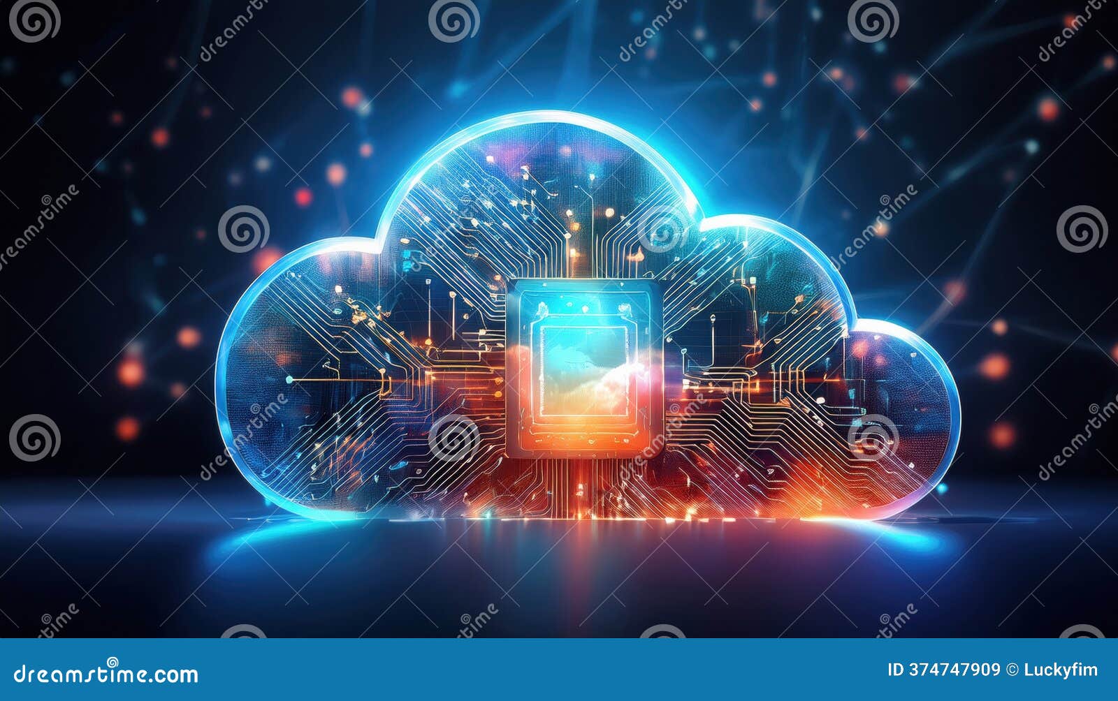 Data And AI Evolution Is Depicted With Icons Like Gears, ... Vector ...