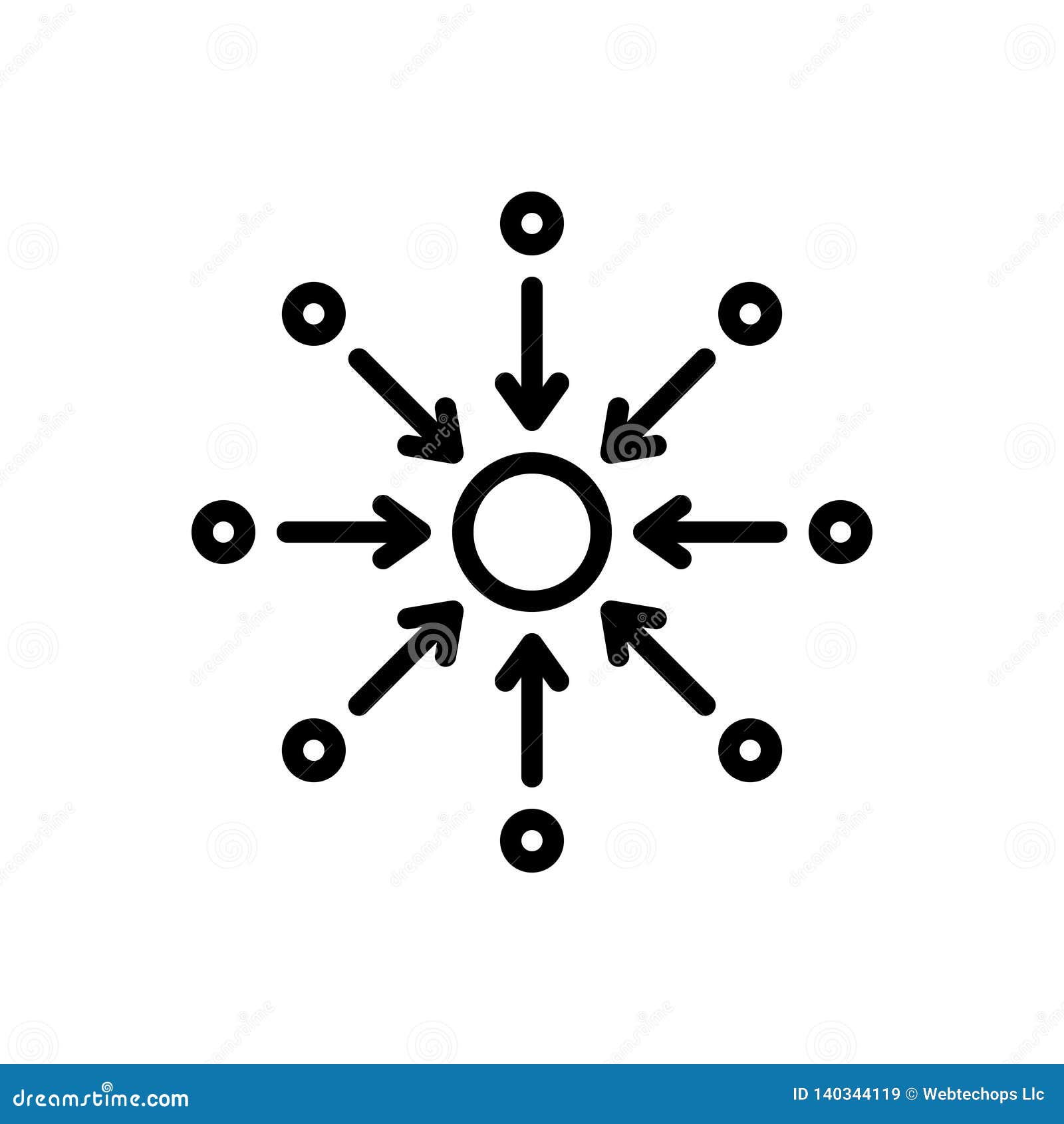 Centralized Logo Design Whirlpool Cartoon Vector | CartoonDealer.com ...