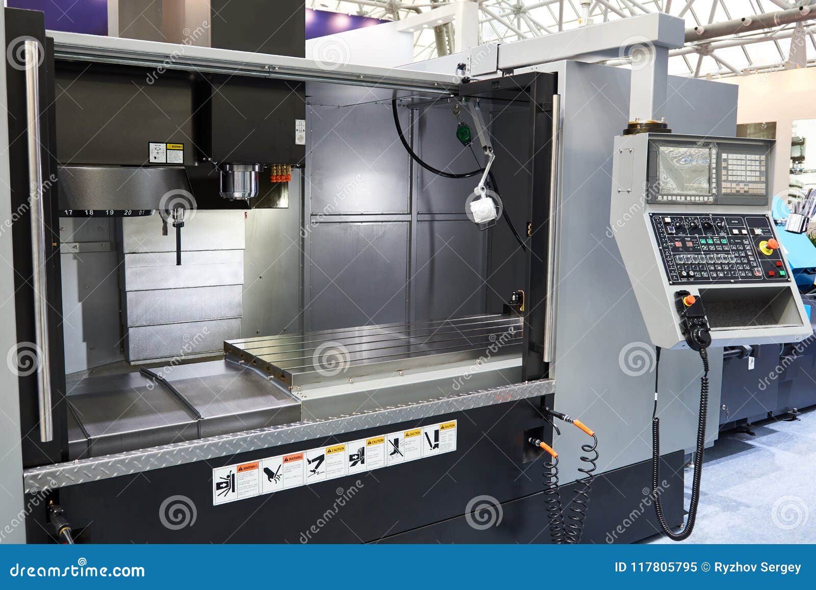 Centre D'usinage De Fraisage De Verticale Image stock - Image du ...