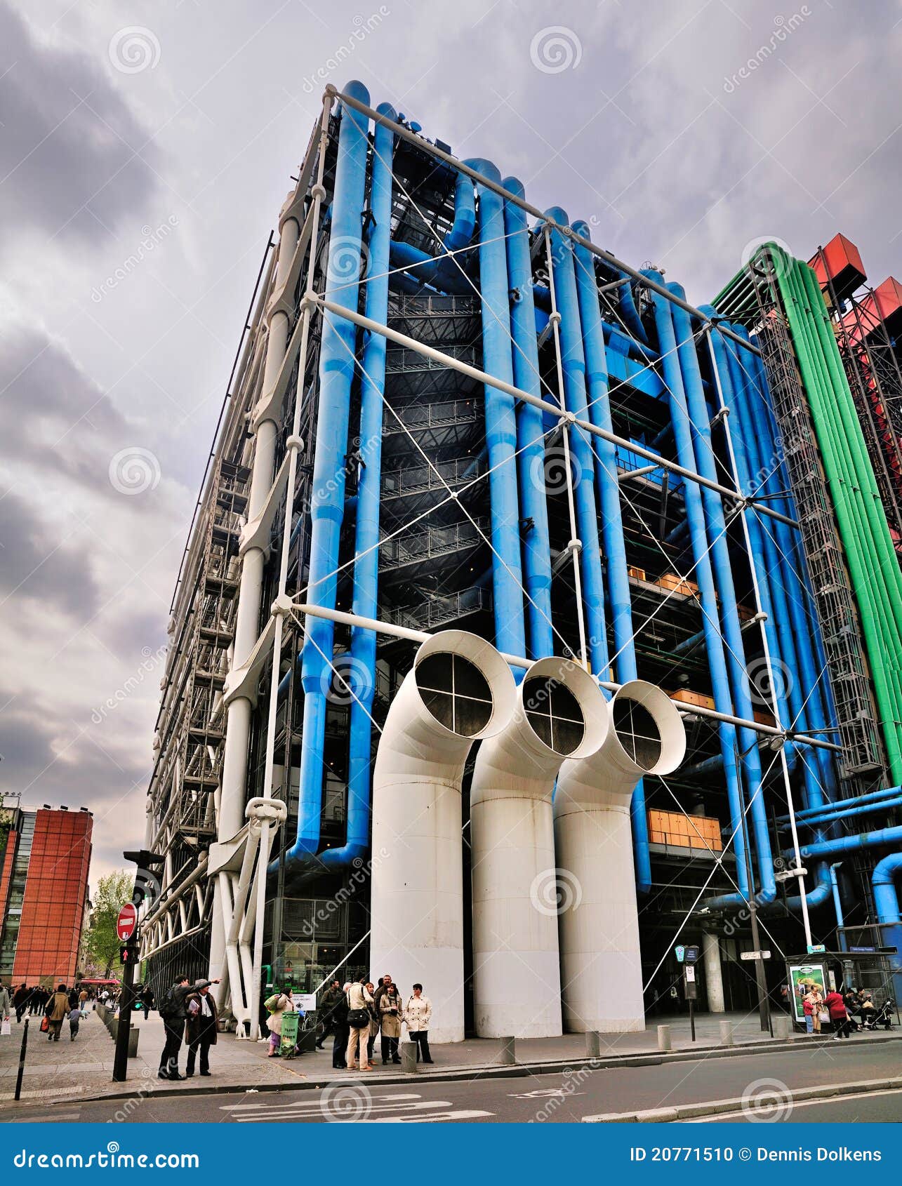 Centre de Pompidou, Paris editorial image. Image of center - 20771510 Centre de Pompidou, Paris editorial image. Image of center - 20771510