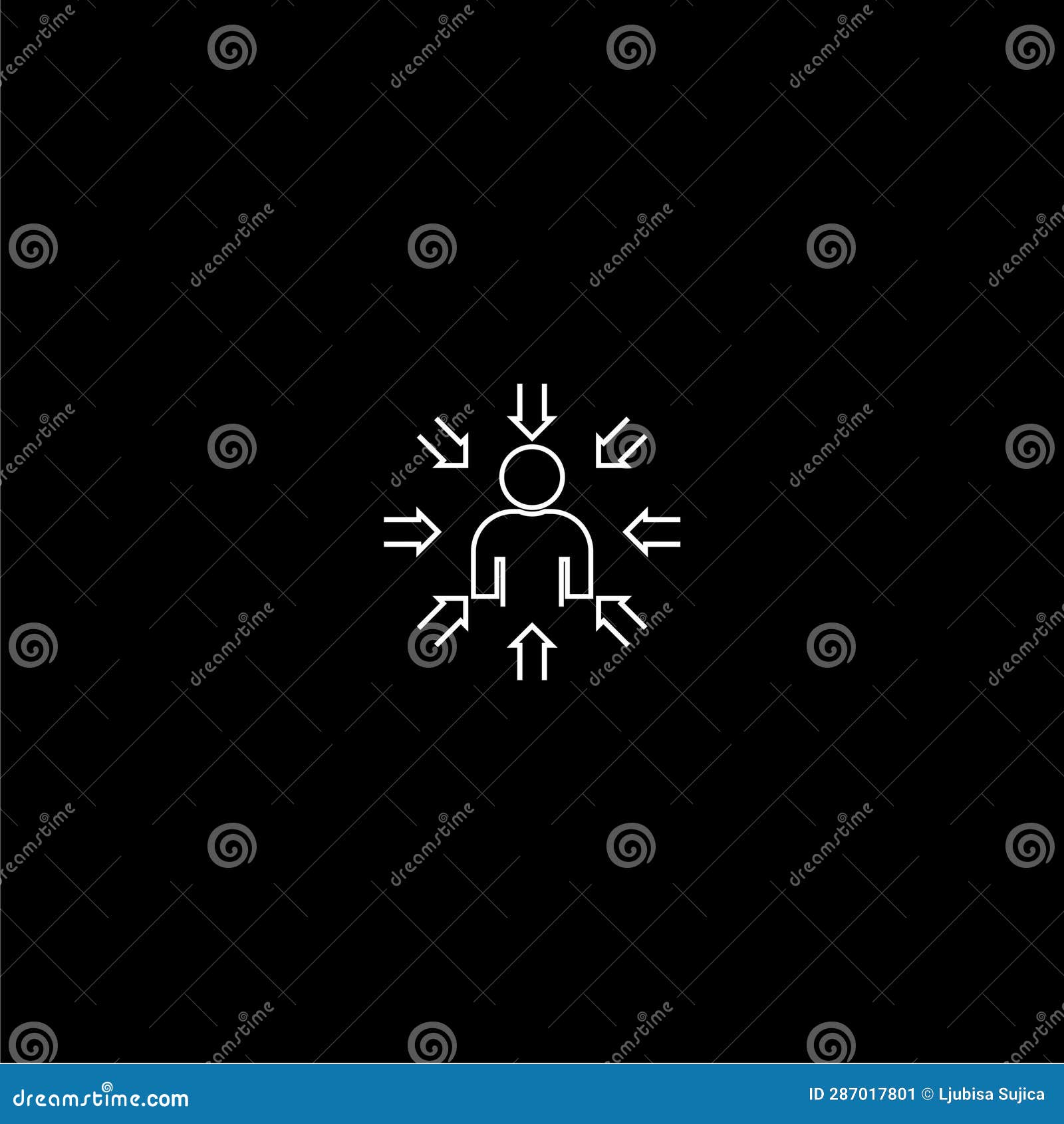 Centric Consumer Icon Set. Client Focus Approach Vector Symbol ...