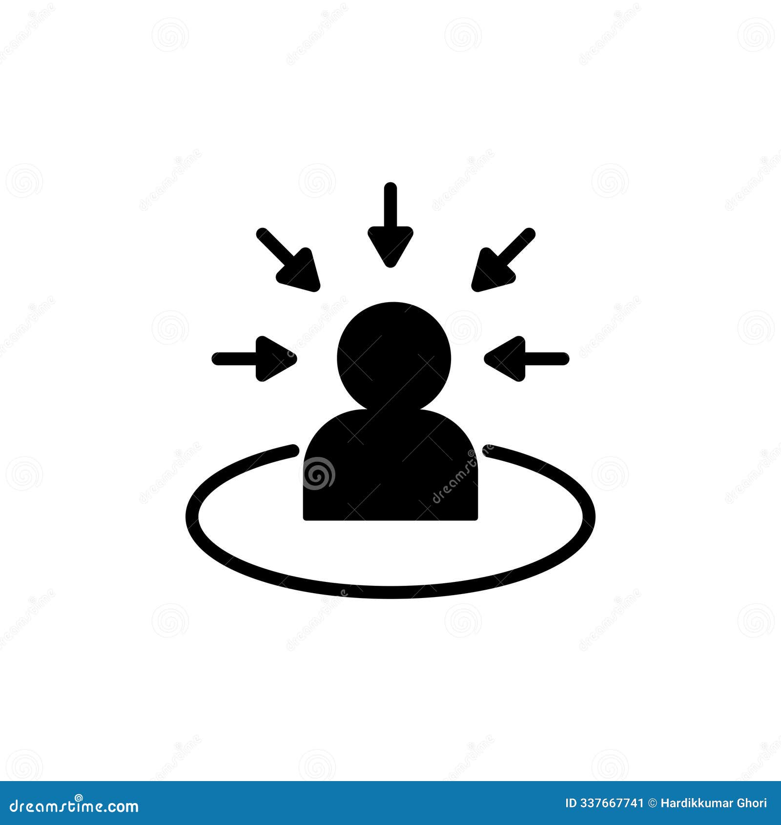 Centric Consumer Icon Set. Client Focus Approach Vector Symbol ...