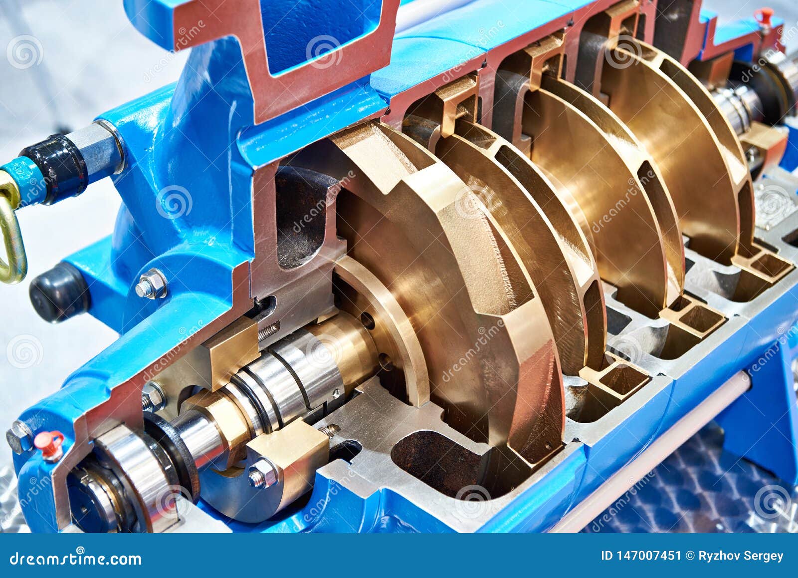 Centrifugal Pump Cross Section